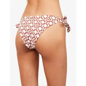 Max Mara Printed Bikini Bottoms - Rust