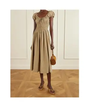 DÔEN Quinn Dress - Beige