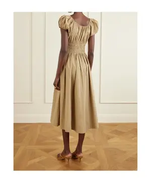 DÔEN Quinn Dress - Beige