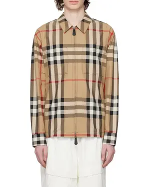 Burberry Exaggerated-check Jacket