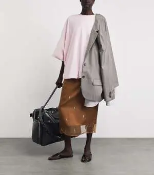 Acne Studios Leather Camero Hotel Shoulder Bag - Black