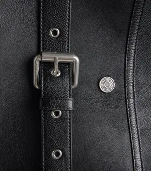 Acne Studios Leather Camero Hotel Shoulder Bag - Black