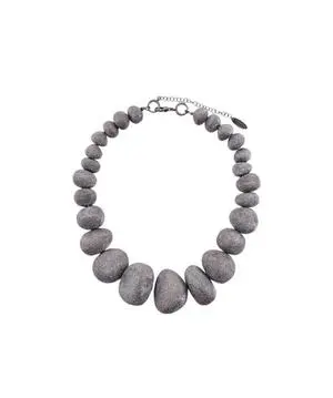 Brunello Cucinelli Statement Necklace - Gray