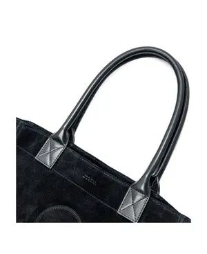 Isabel Marant Étoile Yenky Logo Embroidered Tote Bag