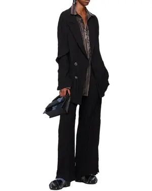 Acne Studios Crinkled Palazzo Pants