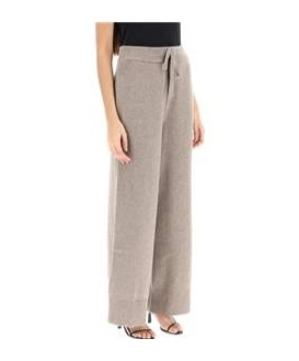 THE ROW Anton Cashmere Drawstring Trousers