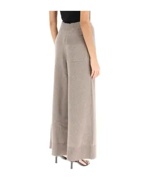 THE ROW Anton Cashmere Drawstring Trousers