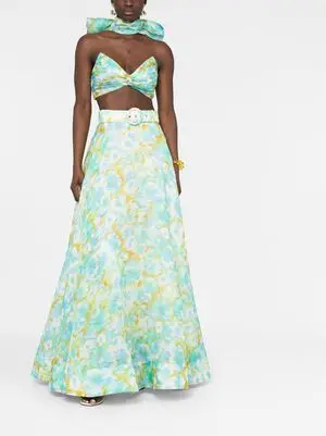 Zimmermann Twisted Corset - Blue