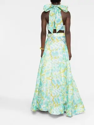 Zimmermann Twisted Corset - Blue