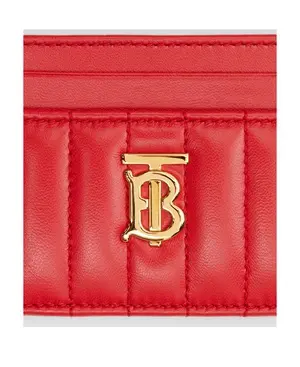 Burberry Tb Logo Plaque Padded Cardholder