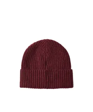 Brunello Cucinelli Ribbed Knit Beanie - Brown