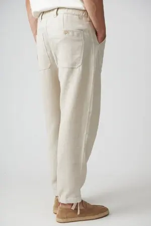 Brunello Cucinelli Tapered-leg Trousers With Pockets