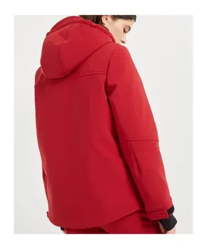 Brunello Cucinelli Mountain Hooded Jacket With Two-way Zipper
