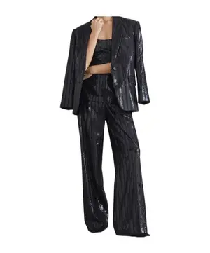 Brunello Cucinelli Sequined Sleeveless Blouse