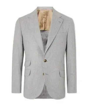 Brunello Cucinelli Long-sleeved Suit Jacket