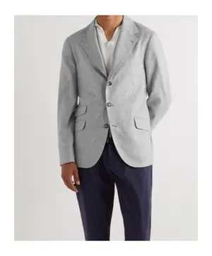 Brunello Cucinelli Long-sleeved Suit Jacket