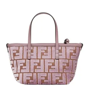 Fendi Roll Monogram Mini Tote Bag