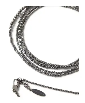 Brunello Cucinelli Beaded Sterling Silver Bracelet