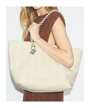 Tory Burch Ella Terry Chain Tote Bag