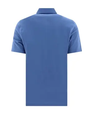 Brunello Cucinelli Short-sleeved Cotton Polo Shirt