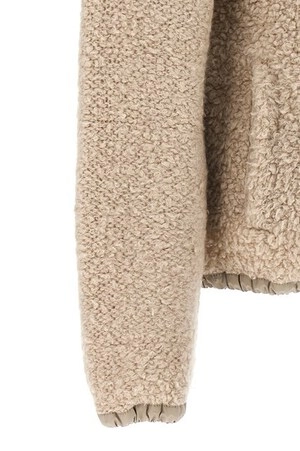 Brunello Cucinelli High-neck Zip-up Fleece Jacket