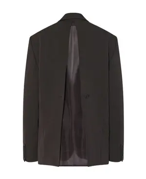 THE ROW Viper Freshly Cut Wool Suit Coat