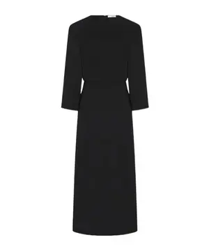 THE ROW Jery Silk Dress - Black