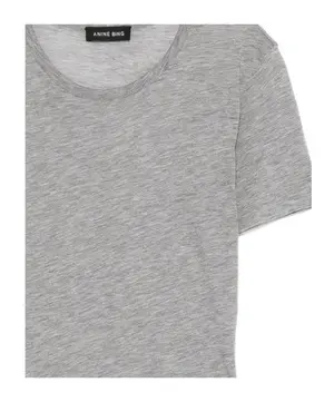 ANINE BING Scoop Neck T-shirt
