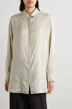 THE ROW Nomoon Striped Shirt