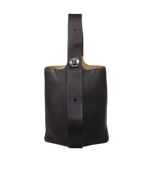 Loewe Large Pebble Button Tote Bag