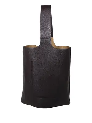 Loewe Large Pebble Button Tote Bag