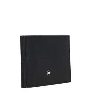Montblanc Logo Plaque Bi-fold Card Case