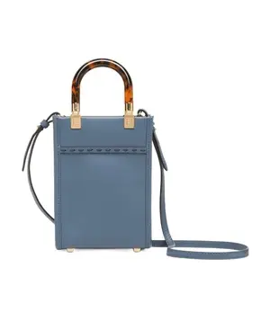 Fendi Leather And Elaphe Mini Bag