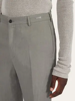 FERRAGAMO Belted Casual Pants