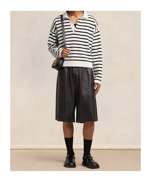 AMI Paris Striped Knitted Jumper