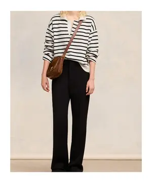 AMI Paris Striped Knitted Jumper