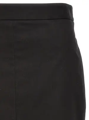 THE ROW Front-split Midi Skirt