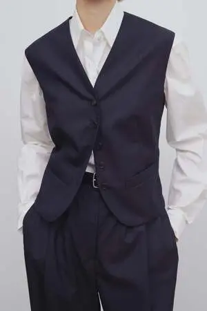 THE ROW Logo Vest