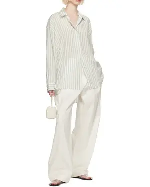 THE ROW Bufus Logo Casual Pants