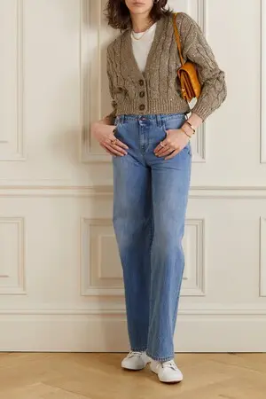 Brunello Cucinelli Long-sleeved Knitted Cardigan