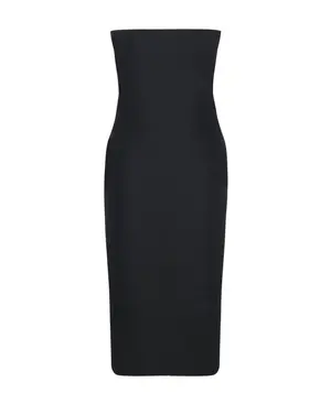 THE ROW Strapless Calf Dress