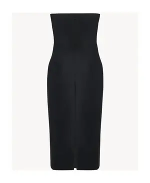 THE ROW Strapless Calf Dress