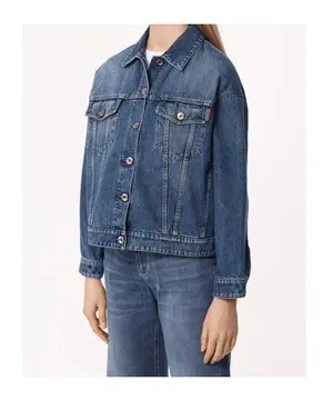 Brunello Cucinelli Long Sleeve Denim Jacket