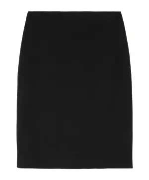THE ROW Bart Cashmere Skirt - Black