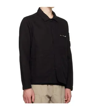 C.P. COMPANY Lapel Long-sleeved Casual Jacket