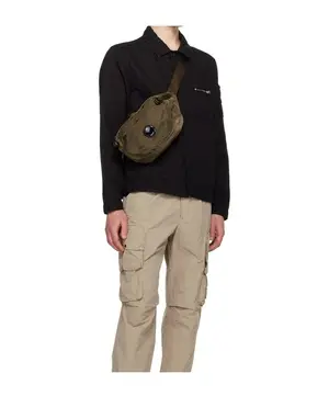 C.P. COMPANY Lapel Long-sleeved Casual Jacket