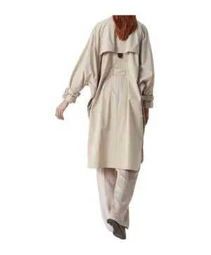 Brunello Cucinelli Double Breasted Trench Coat