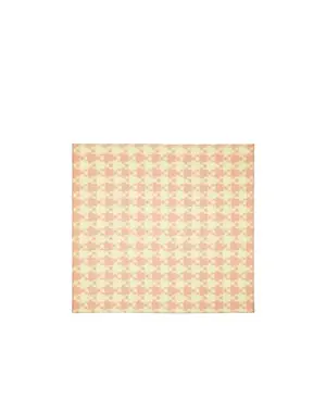 Burberry Houndstooth-pattern Wraparound Scarf - Nude