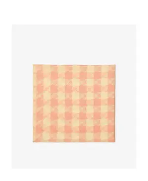 Burberry Houndstooth-pattern Wraparound Scarf