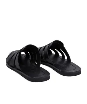 Prada Leather Fisherman Mules